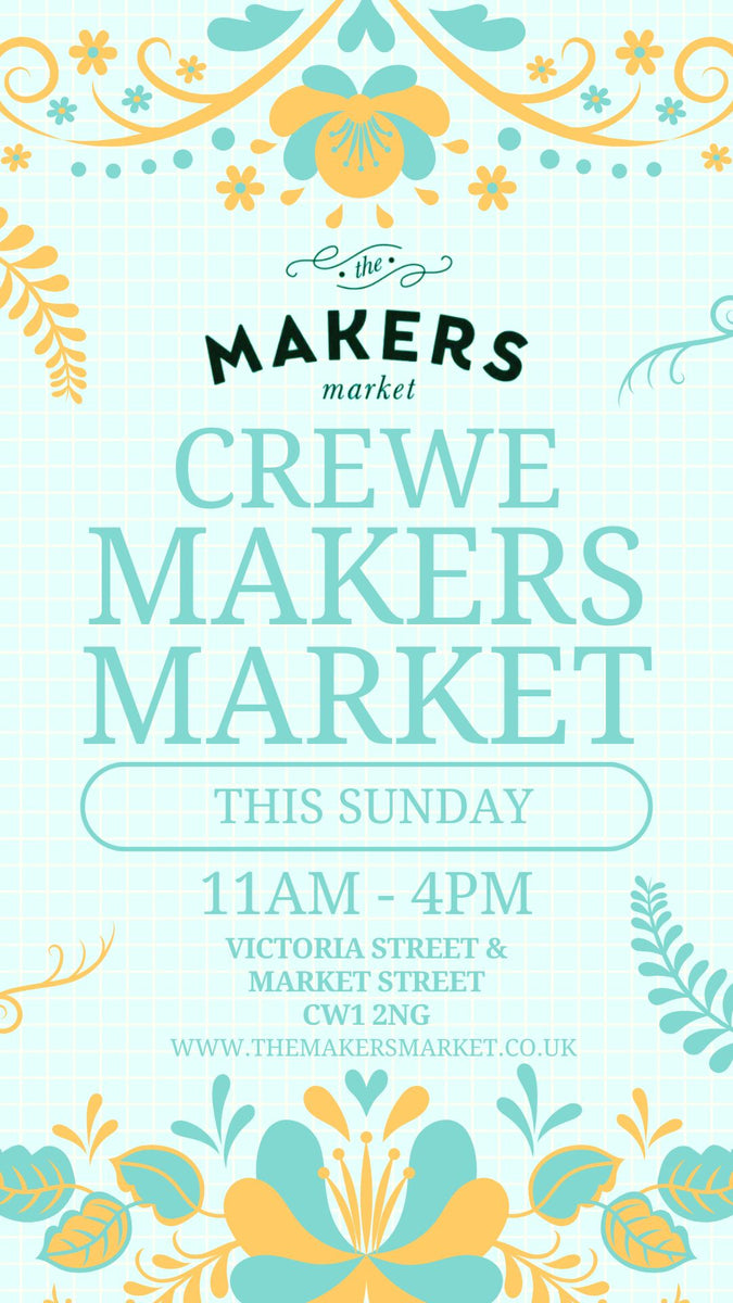 Crewe Makers Market - Sunday 21st December – Makers Market Bookings